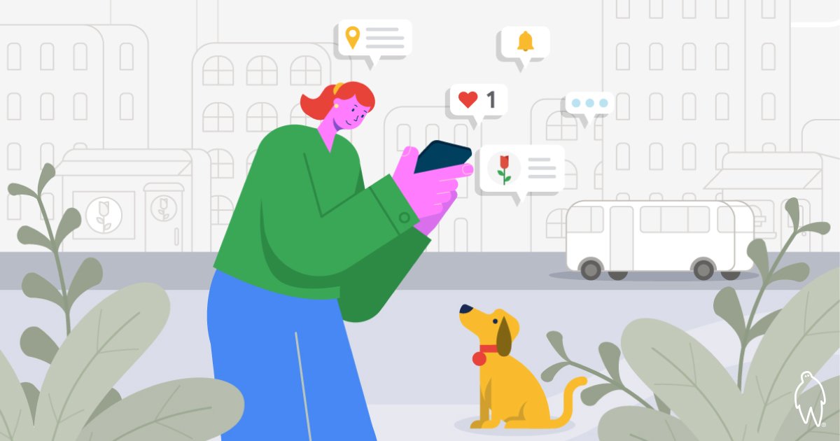 Google Data Transparency | A day-in-the-life comic