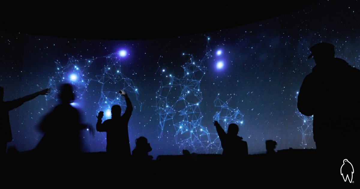 Matariki | An interactive projected starscape